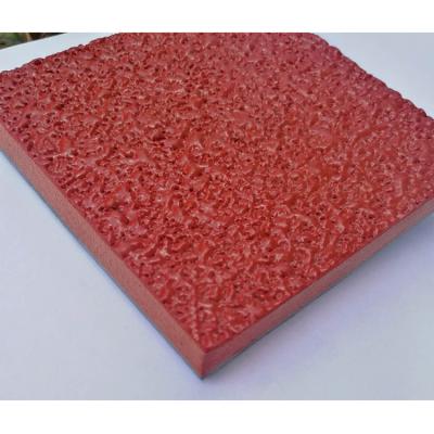 China 400 Meters Synthetic Outdoor Flooring , Spray Coat Anti Static Flooring for sale