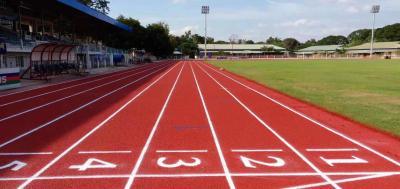Cina Pista atletica di gomma di EPDM che pavimenta i materiali Spike Resistant in vendita