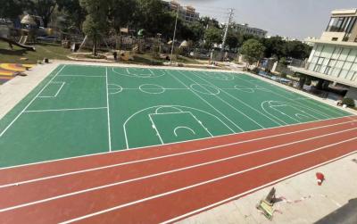 China Da trilha sintética da tartã do campo de jogos materiais de revestimento de superfície à venda