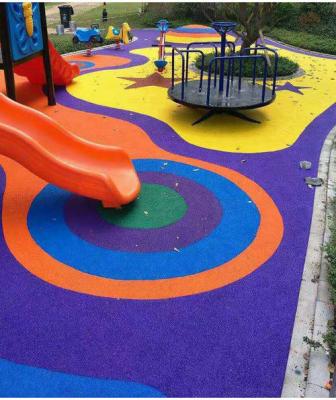 Cina Bagnato versi il rivestimento di superficie del campo da giuoco di gomma di EPDM per lo sviluppo della comunità di Real Estate in vendita