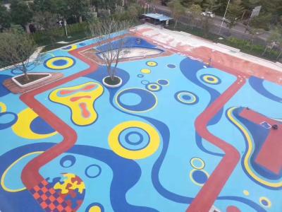 Cina Granelli di gomma del polimero EPDM della corte 4mm 20% di sport in vendita