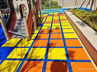 China 1mm Colored Rubber Granules For Kids Playground Flooring Surface Recreation for sale
