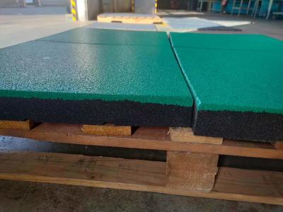 Cina lo spessore di 50mm ha colorato l'area di gomma di Mats For Gym Floors Exercise in vendita