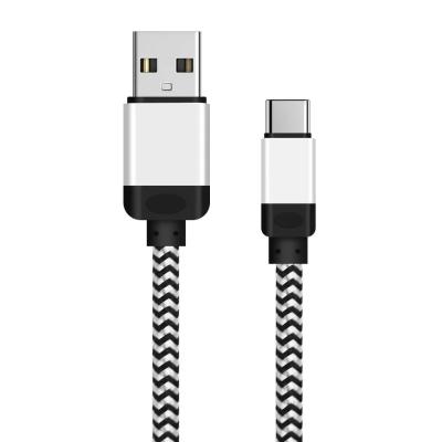 China 2A Fast Charging Speed Data Cable USB Nylon Braided Cable Connector USB 2.0 Connector for sale