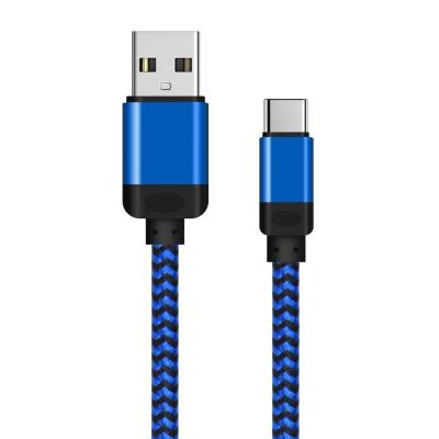 China 2A Fast Charging Speed Data Cable USB Nylon Braided Cable Connector USB 2.0 Connector for sale