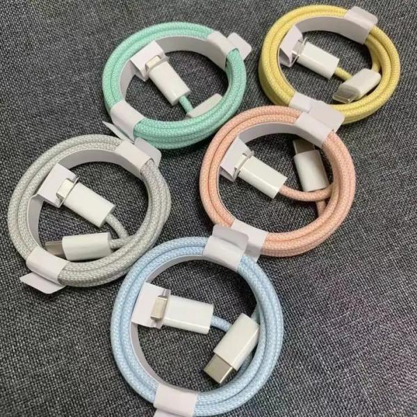 Quality 60W TYPE-C Cable For iPhone15 Charger OEM/ODM Support Customzied TYPE-C to TYPE-C for sale