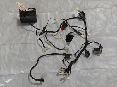 China Black Color Motorbike Main Cable Motorcycle Spare Parts For Power Transmission for sale