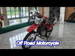 brazil 150cc off road touring motorcycle with high temp paint muffler easy handling