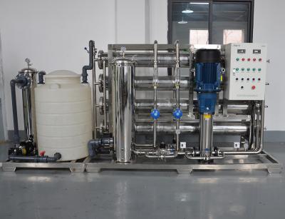 China Sistema industrial do tratamento da água da osmose reversa da planta do RO da água potável 3TPH à venda