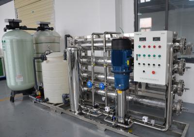 China Sistema industrial do tratamento da água da osmose reversa da planta do RO da água potável 3TPH à venda