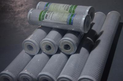 China 10inch CTO Compressed Activated Carbon filter cartridge for pure water machine RO System Accessories for sale