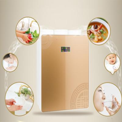 China 50GPD Sistema de filtragem de água por osmose reversa Controle táctil à venda