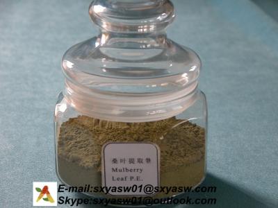 China Dnj (1-Deoxynojirimycin hydrochloride) Mulberry Leaf Extract for sale
