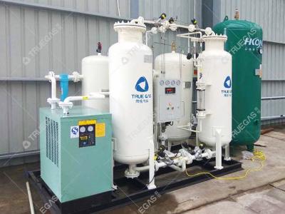 Cina Generatore mobile dell'acqua dell'azoto di purezza di prezzi 99,99% della macchina del N2 del generatore dell'azoto di PSA in vendita