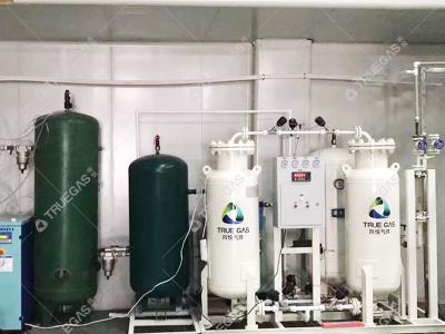 China Derrapa o nitrogênio montado da PSA que gera a máquina 3000Nm3/H automatizou a operação à venda