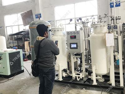 Cina Generatore 0.3Mpa dell'azoto di PSA di elevata purezza 99,9% a basso rumore per l'estinzione asciutta in vendita