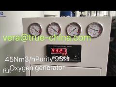 Skid Mounted PSA Oxygen Generator Pressure 0.1-0.5Mpa