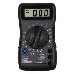 China Small Multimeter With Grasp Shape Dt820d digital multimeter for sale