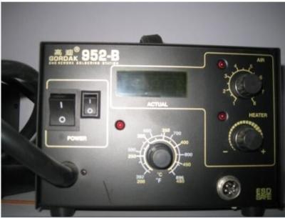 China de Hete Luchtwerkplek van 952B 24V, de Post van de de Hete Luchtherwerking van SMD Te koop