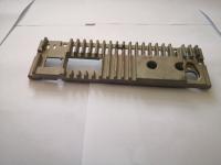 China Blasting Surface Rectangle Heat Sink Aluminum Pressure Die Casting for sale
