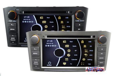 China 7'' Car Stereo GPS Satnav Autoradio Navigation for Toyota Avensis (2002-2008) for sale