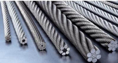 China API standard round strand ungalvanized steel wire rope 8*61+FC 8*61+IWR for sale