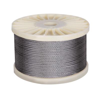 China line contacted ungalvanized steel wire rope for lifting 8*31WS+FC 8*31WS+IWR for sale