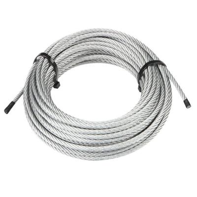 China point line contacted galvanized steel wire rope for lifting 8*65FNS+FC 8*65FNS+IWR for sale