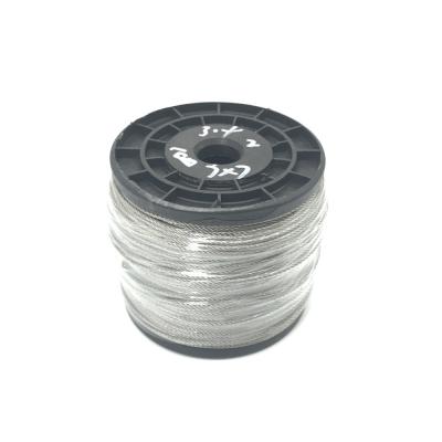 China point line contacted galvanized steel wire rope 8*80WSNS+FC 8*80WSNS+IWR for sale