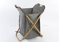 China X Shaped 50cm Length 47cm Width Laundry Basket Hamper for sale