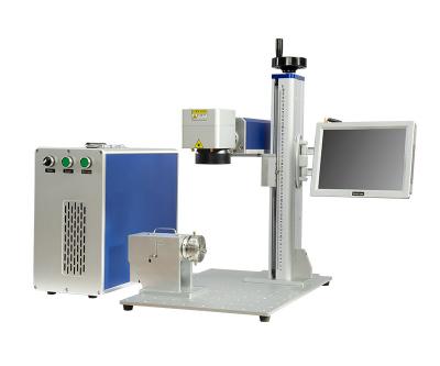China 3D Dynamic Raycus Fiber Laser Marker Machine For Metal for sale