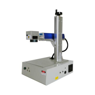 China 3D Mini Draagbare Vezellaser die Machine voor Metaal merken Te koop
