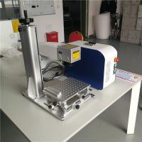 China Mini Desktop Portable Laser Marking Machine For Metal for sale