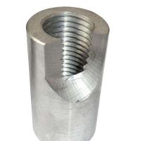 China 12-50mm Rebar Coupler Parallel Thread Splice Sleeve 45# Carbon Steel 630MPa for sale