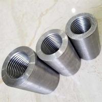 China 12-50mm Rebar Coupler Parallel Thread Splice Sleeve 45# Carbon Steel 630MPa for sale