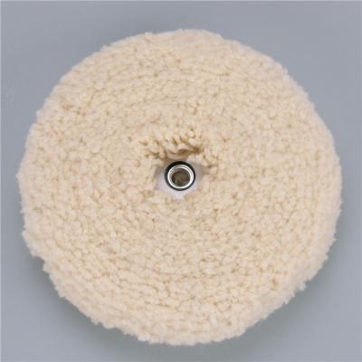 China Double Side Wool Buffing & Polishing Pads  removes oxidized paint and scratches Pads 8Inches for sale