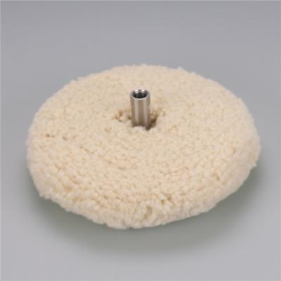 China 8Inches 100% Wool Buffing Pads Double Side Use  for Car Detailing for sale