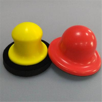 China car care easior car cleaning clay spong with hand holder wax clay foam for sale