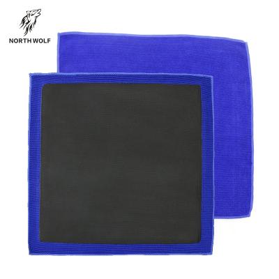 China Car Wash Fine Grade Magic Microfiber Car Care Clay Towel Car Polishing Cleaner Detailing Clay Towel Blue Color 2.0 for sale