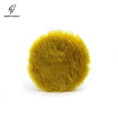 China Car Detailing DA Wool Buffing Pad Car  Polishing Wool Buffing Pad for sale