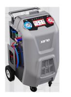 China Grey 7 Inch Touch Screen Automatic AC Flush Machine With Sight Glass for sale