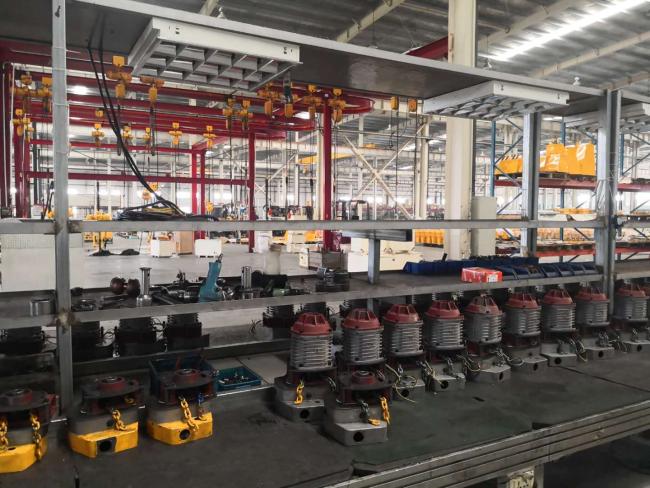 5T Electric Chain Hoist in factory setting