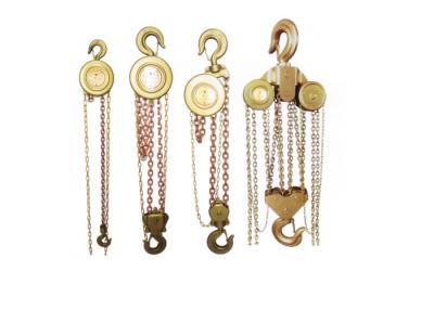 China factory  5 Ton Manual Chain block 6m 2 ton hand chain Hoist with hooks for sale