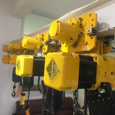 Cina Telecomando senza fili del carrello di Ton Electric Chain Hoist With di monofase 2 in vendita