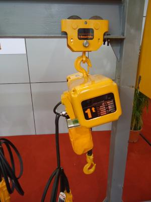 China 220-440V 3Phase 50/60Hz Electric Chain Hoist with Compact Design for Warehouse and Garage Use for sale
