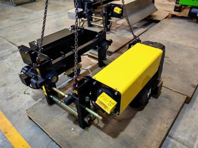 China 20 Ton European Single Girder Wire Rope Hoist for Power Plant Workshop Reeving 4/1 for sale