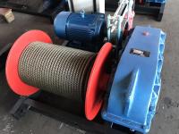 China JM Series Electric Lifting Winch 2000-30000kg Capacity Low Speed Wire Rope for Construction for sale