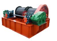 China Hydropower Station Electric Wire Rope Winch OWH Series 50 to 1250 KN Rated Load for sale