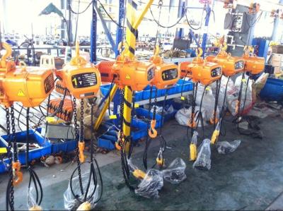 Cina 380V 50HZ ha motorizzato il tipo fisso di sollevamento del paranco a catena del carrello in vendita