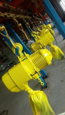 Cina paranco a catena elettrico di sollevamento materiale 3t ad alta resistenza con il carrello in vendita